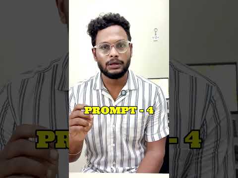 Prompt for prompting | Easy ah prompt vangalam #ai #artificialintelligence #tamilainews #the_ai_dude