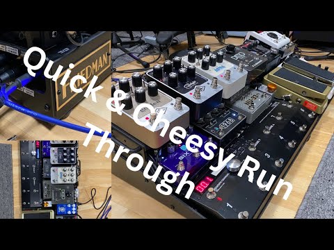 Friedman Complete Built Pedal board-Acoustic,Electric and | Reverb