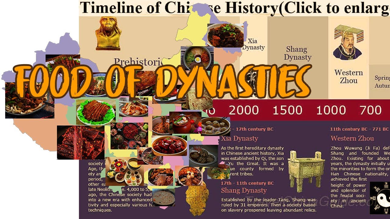 Chinese History | Food of Each Chinese Dynasty 中國各個朝代的美食