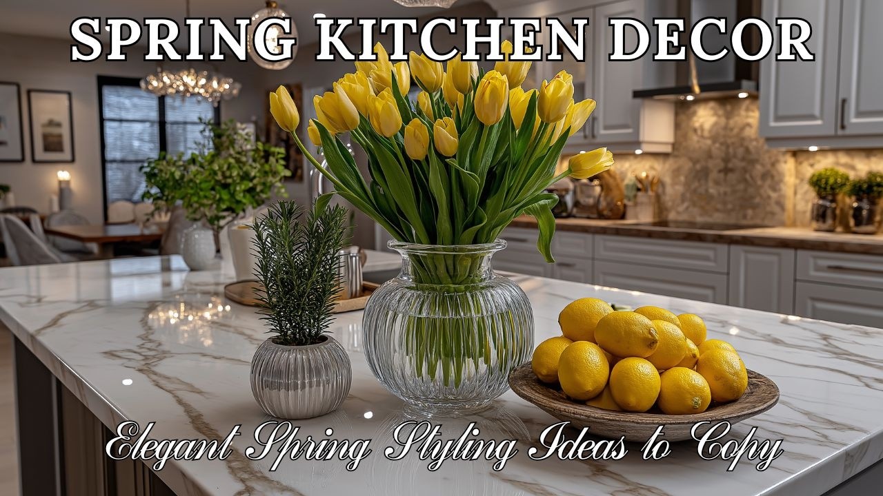 2026 Kitchen Accessorizing | Elegant Spring Styling Ideas to Copy.