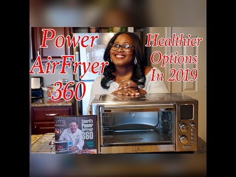 Emeril's Power AirFryer 360 Unboxing and 1st impressions