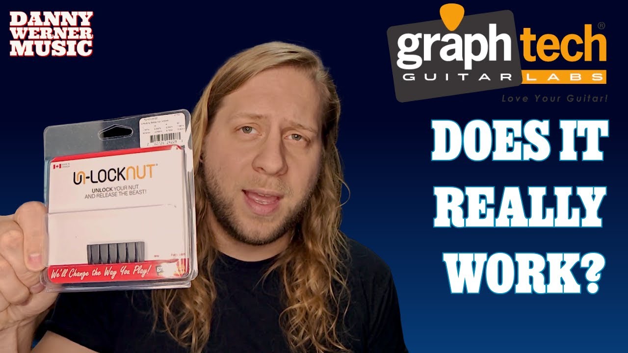 Graphtech Un-Lock nut Demo. Does it REALLY Work?