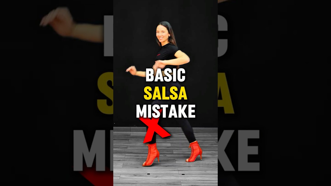 Salsa Basic Step! Salsa Tutorial For Beginners Avoid This Mistake