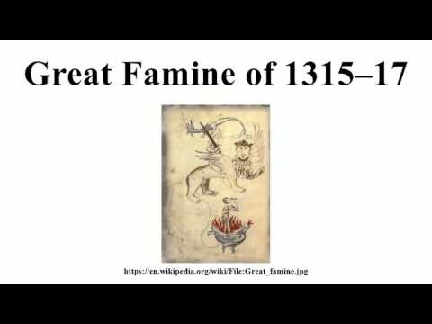 Great Famine of 1315–17