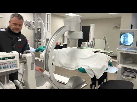 Lumbar C-arm Lab Simulation
