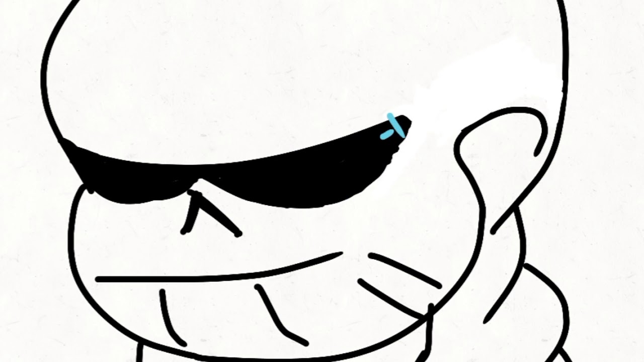 Cool sans Undertale gif