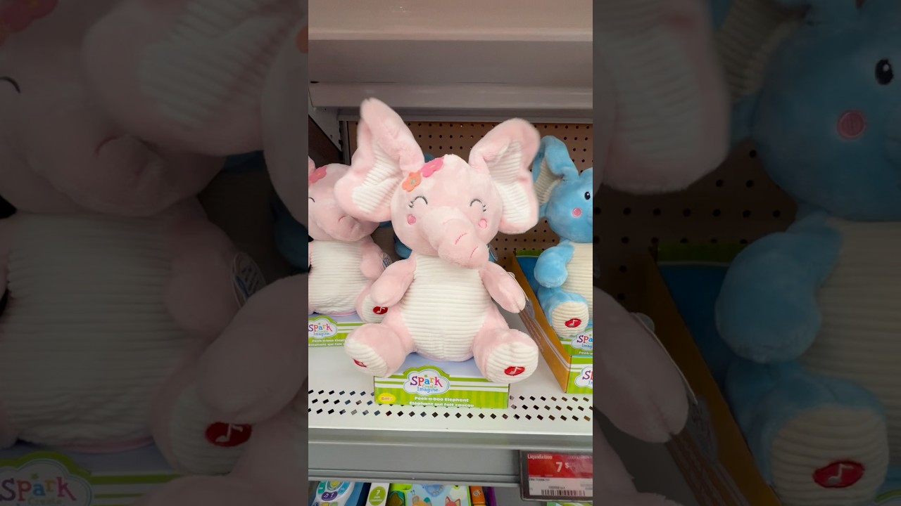 Spark create imagine #peek-a-boo Elephant #new#baby#toys#shortsfeed #shorts