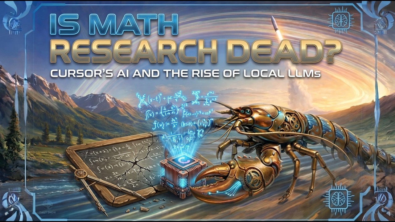 Is Math Research Dead? Cursor’s AI and the Rise of Local LLMs