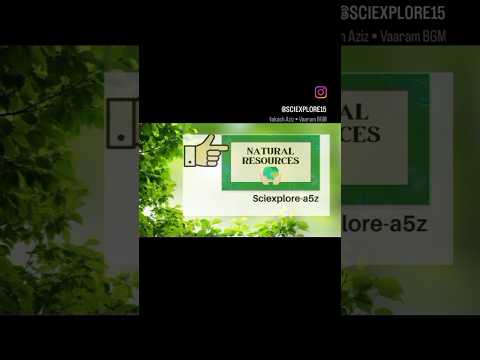 Easy explanation of Natural resources..#youtube #chemistry #education #biology #class #kidslearning