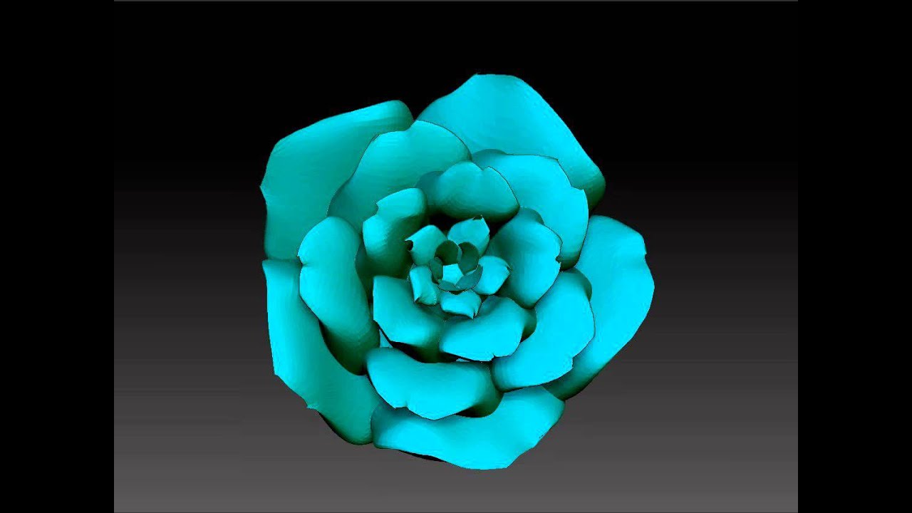 Rose Motiff 3D print model from CGTrader.com