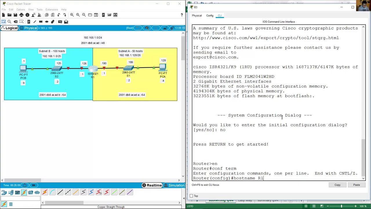 17.8.1 Lab - Design and Build a Small Network