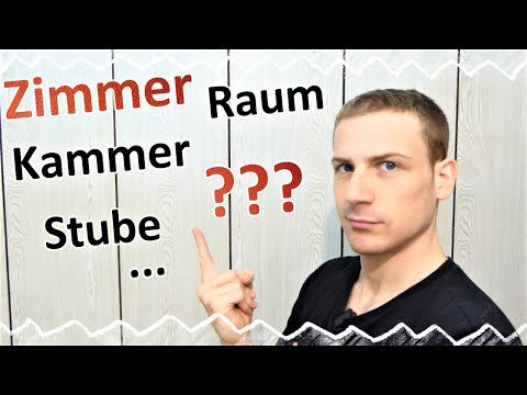 Zimmer und Co. - Synonyme vergleichen 學習德語近義詞 Was ist der Unterschied? 差別在哪? Deutsch lernen