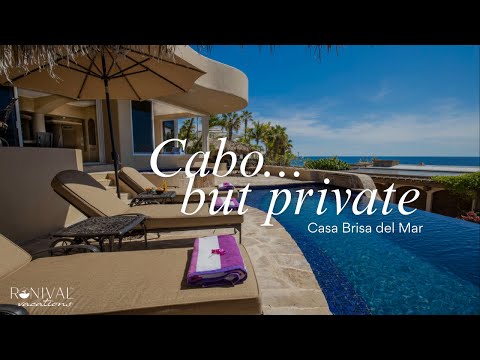 The best luxury vacation home in Cabo: Brisa de Sal