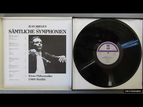 B472 Sibelius Complete Symphonies Maazel VPO 3LP DECCA 6.35709 DX Digital Stereo Review