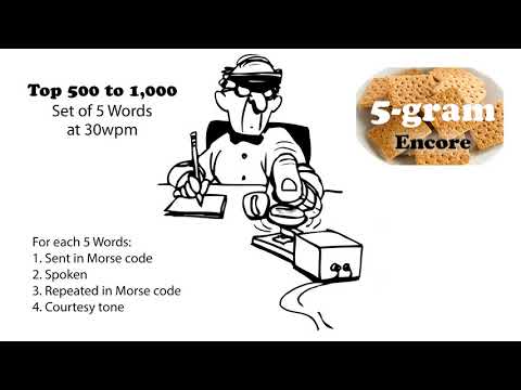 Sets of 5 Words Encore at 30wpm