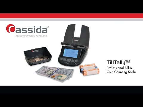 Revolutionize Cash Drawer Counting with Cassida TillTally Bill & Coin Scale | Cassida Corporation