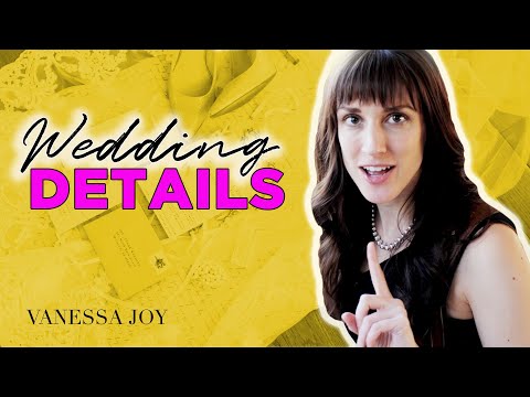 How to Photograph Wedding Details (Wedding Photography)