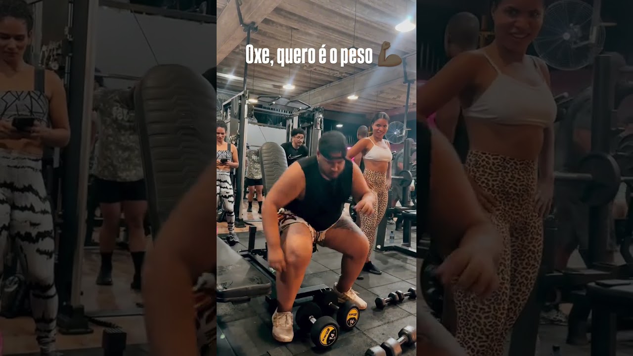 Oxe! eu quero é o peso  #humor #academia