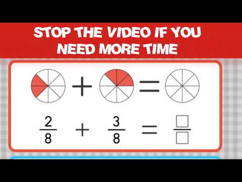 Adding Fractions Math Worksheets Math For Kids Grade 3 Grade 4