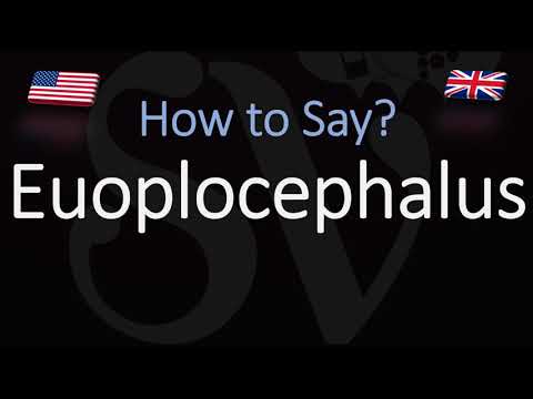 How to Pronounce Euoplocephalus? (CORRECTLY) | Dinosaur Name Pronunciation