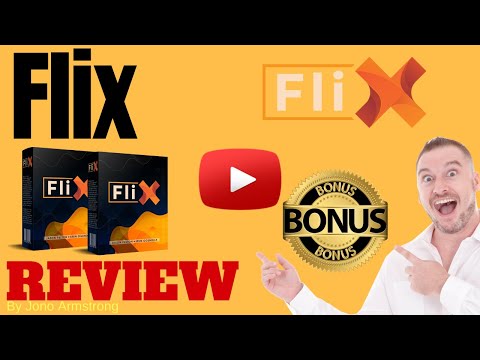 Flix Review⚠️ WARNING ⚠️ DON'T GET FLIX WITHOUT MY 👷 CUSTOM 👷 BONUSES!!