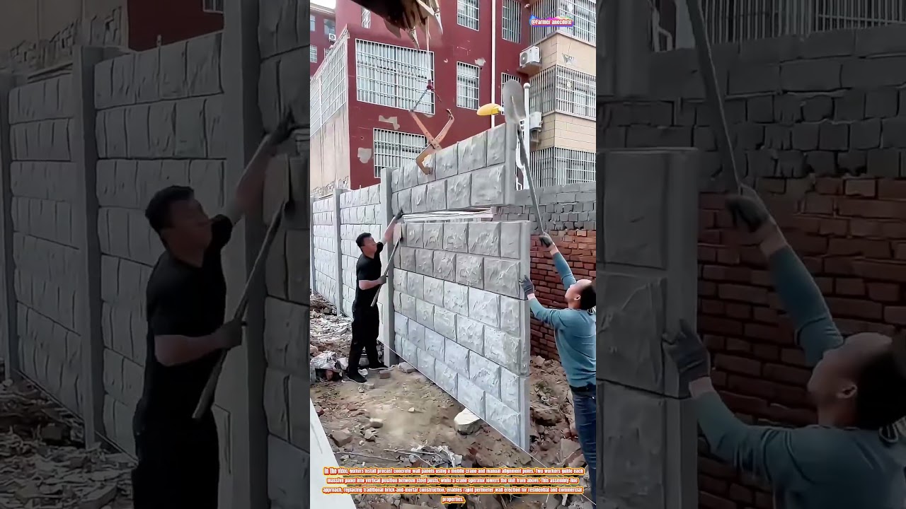 The Art of Precast Concrete Wall Installation