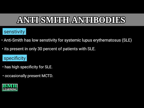 Anti Smith Antibodies | Anti Sm Antibodies | Systemic Lupus Erythematosus |