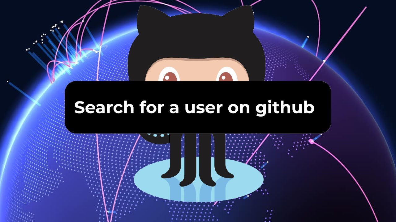 How to search for a user on Github