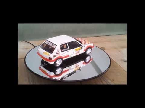 Peugeot 205 GTI rally car 1/18 scale model