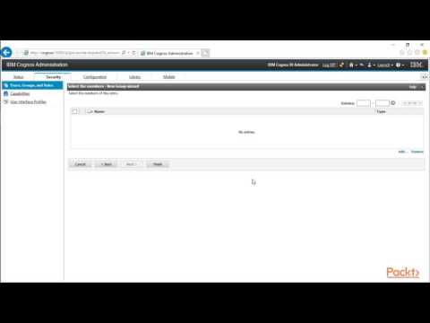 Learn IBM Cognos Report Studio Navigating Cognos Administration | packtpub com - Mind Luster