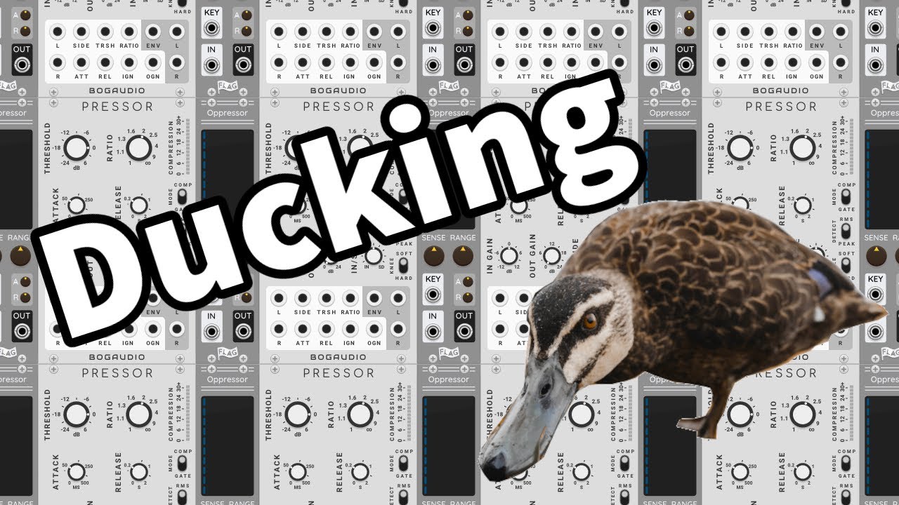 Ducking in VCV Rack: Sidechain Compression