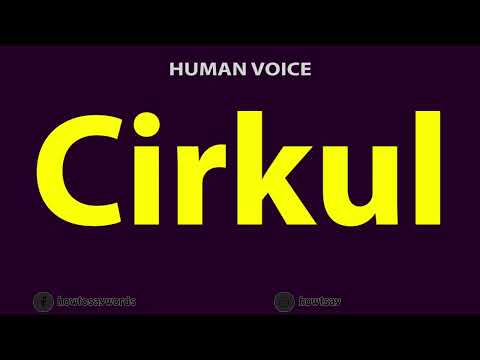 How to Pronounce Cirkul
