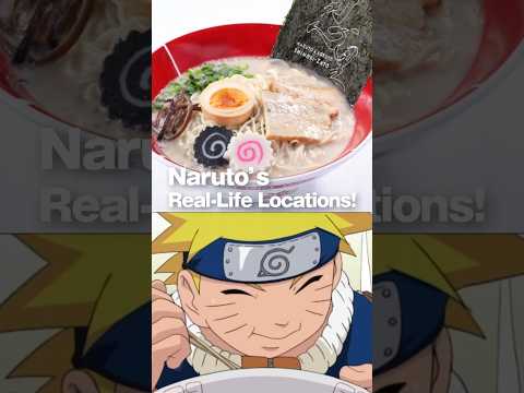 Eat at Naruto’s Ichiraku Ramen! 🍜💥#Naruto #ichirakuramn #anime #japantravel #real_life_japan