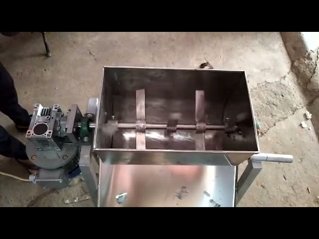Mixing Machine - Batch Mixture For Corn puff Extruder machine ...