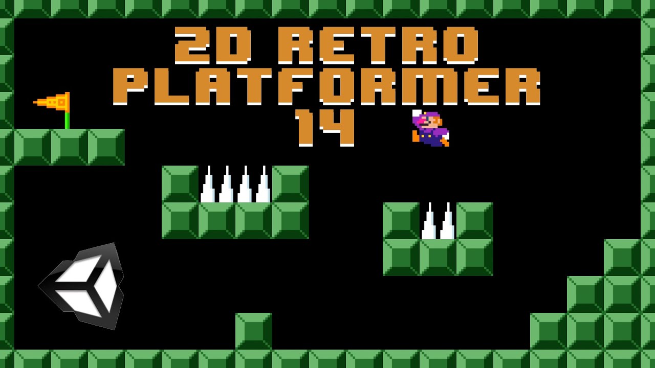 2D Retro Platformer Tutorial - Unity - pt.14 (Stomp on enemies)