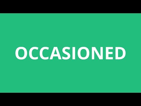 How To Pronounce Occasioned - Pronunciation Academy