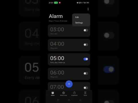 How to Set Alarm Notification | Alarm ⏰ Notification | #oneplus | #shorts