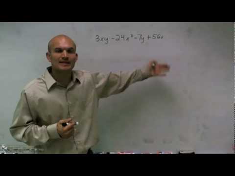 Algebra - Factoring By Grouping - Medium