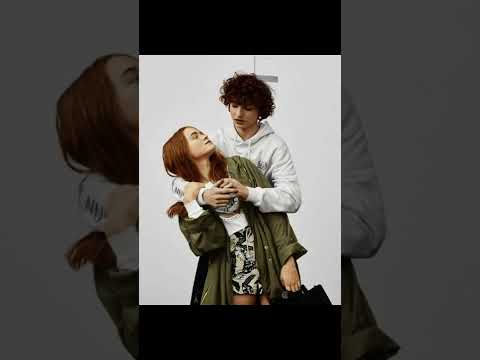 Finn Wolfhard and Sadie Sink over the years