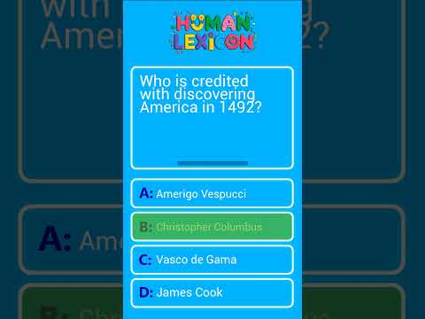 Who is credited with discovering America in 1492?