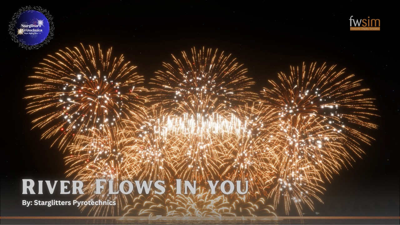 River Flows In You // FWSIM - Pyromusical