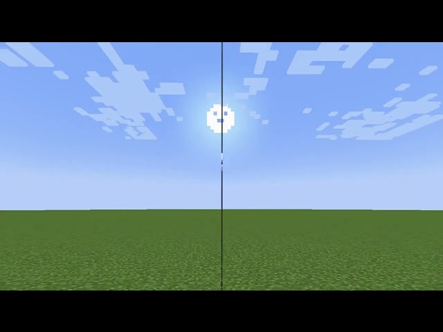 Sun and moon faces Minecraft Texture Pack