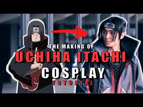 Uchiha Itachi Cosplay Tutorial (STAGE SHOW AKATSUKI ROBE)