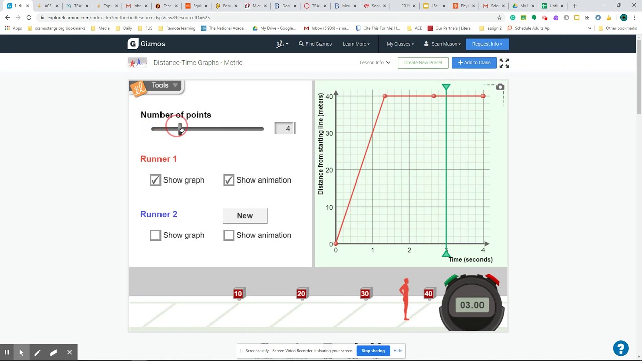 Distance Time Graph GIZMOS explained