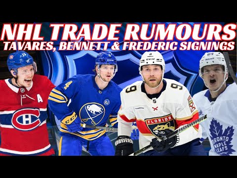 NHL Trade Rumours - Leafs, Habs, Pens, SJ, Sabres + Panthers Sign Bennett & New CBA Confirmed