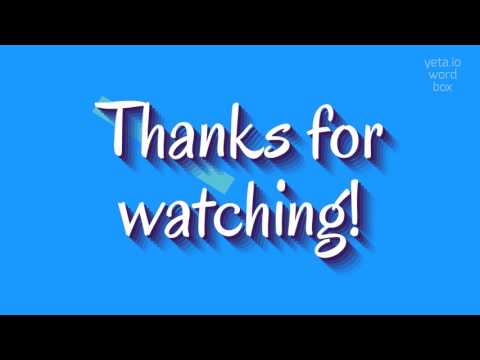 How to say "renaux"! (High Quality Voices)