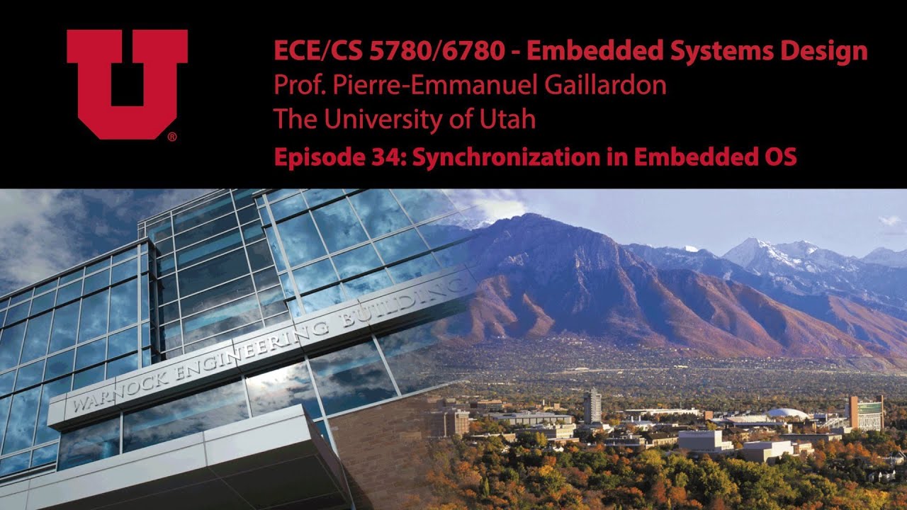 Embedded Systems - E34 - Synchronization in Embedded OS