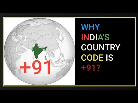 why India's country code is +91? | CS FACTZ #4