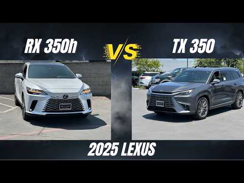 Lexus TX or Lexus RX 350h ? Which one is better for you?