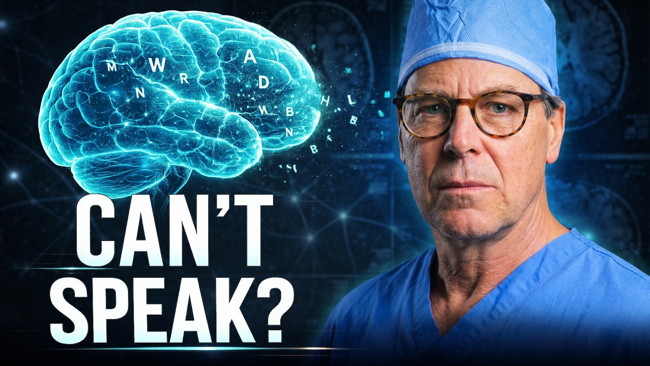What If Your Brain FORGOT How To Speak? Neurosurgeon Explains Aphasia